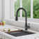 JIUYI Pull Down Kitchen Faucet & Reviews | Wayfair